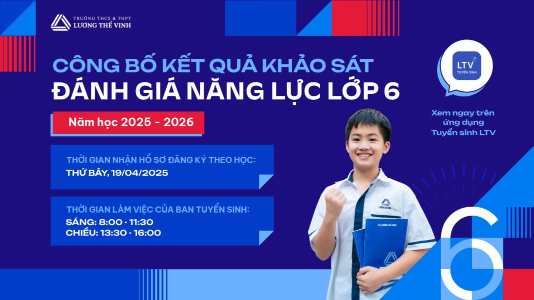 Công bố kết quả Khảo sát đánh giá năng lực vào lớp 6 năm học 2025-2026 ...